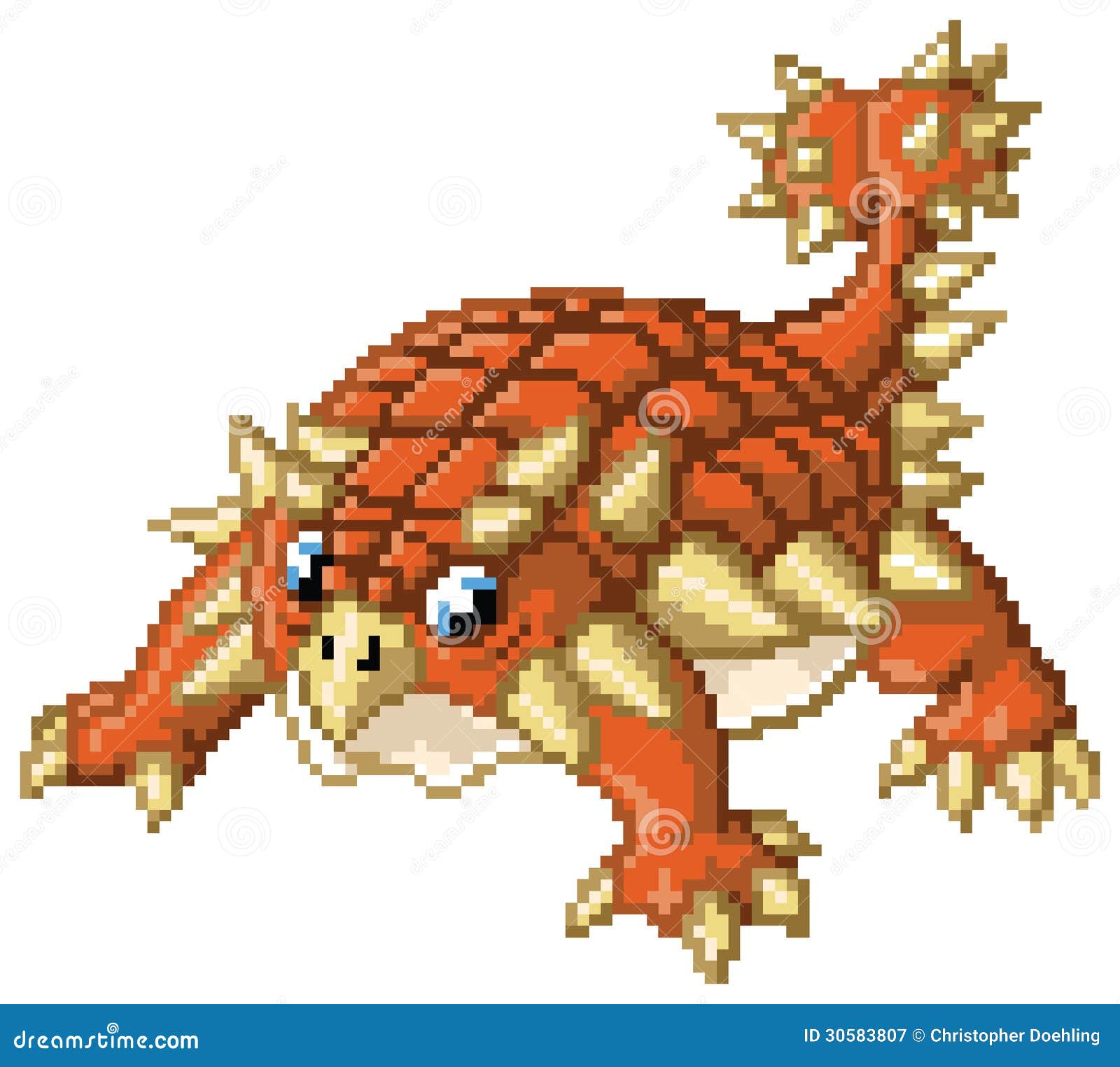 Dinosaur Minecraft Pixel Art