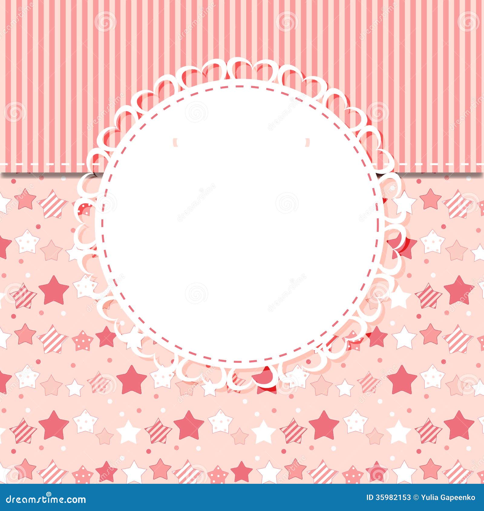 Leuke Kader Vectorillustratie Vector Illustratie - Illustration of ...