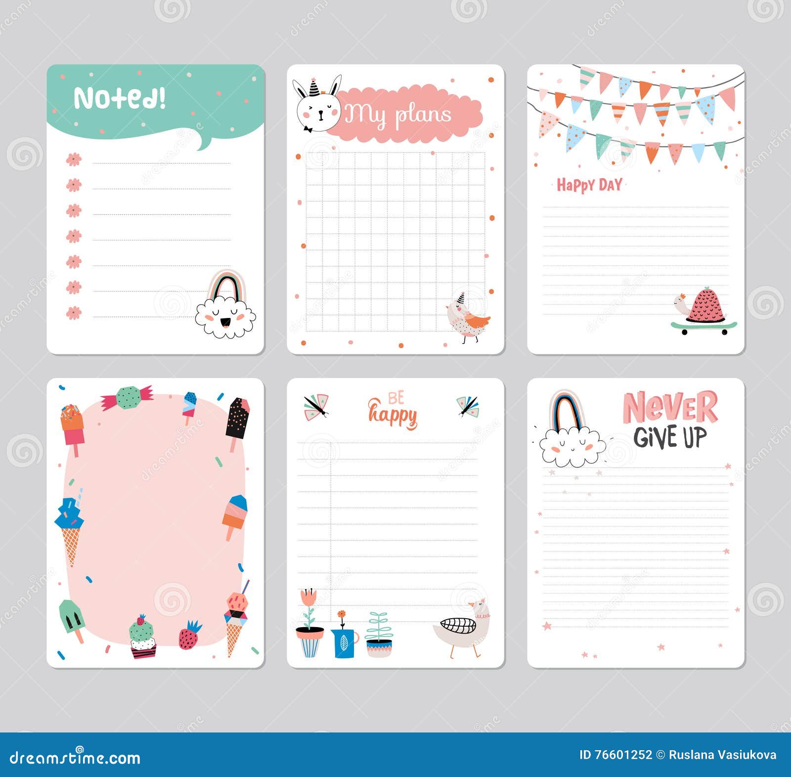 Leuke Kalender Dagelijkse Ontwerper Vector Illustratie - Illustration ...