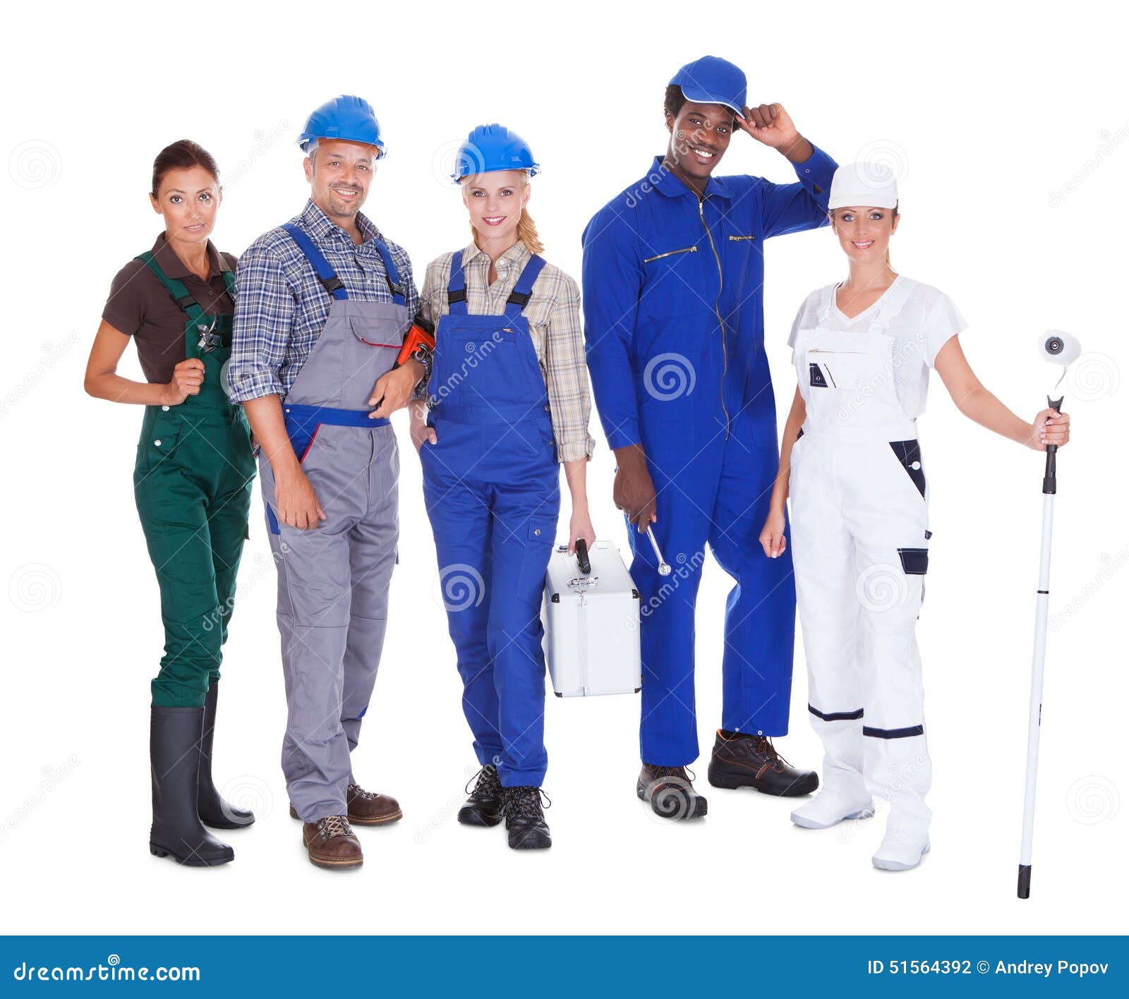 Leute, Die Verschiedene Berufe Darstellen Stockfoto - Bild von ...