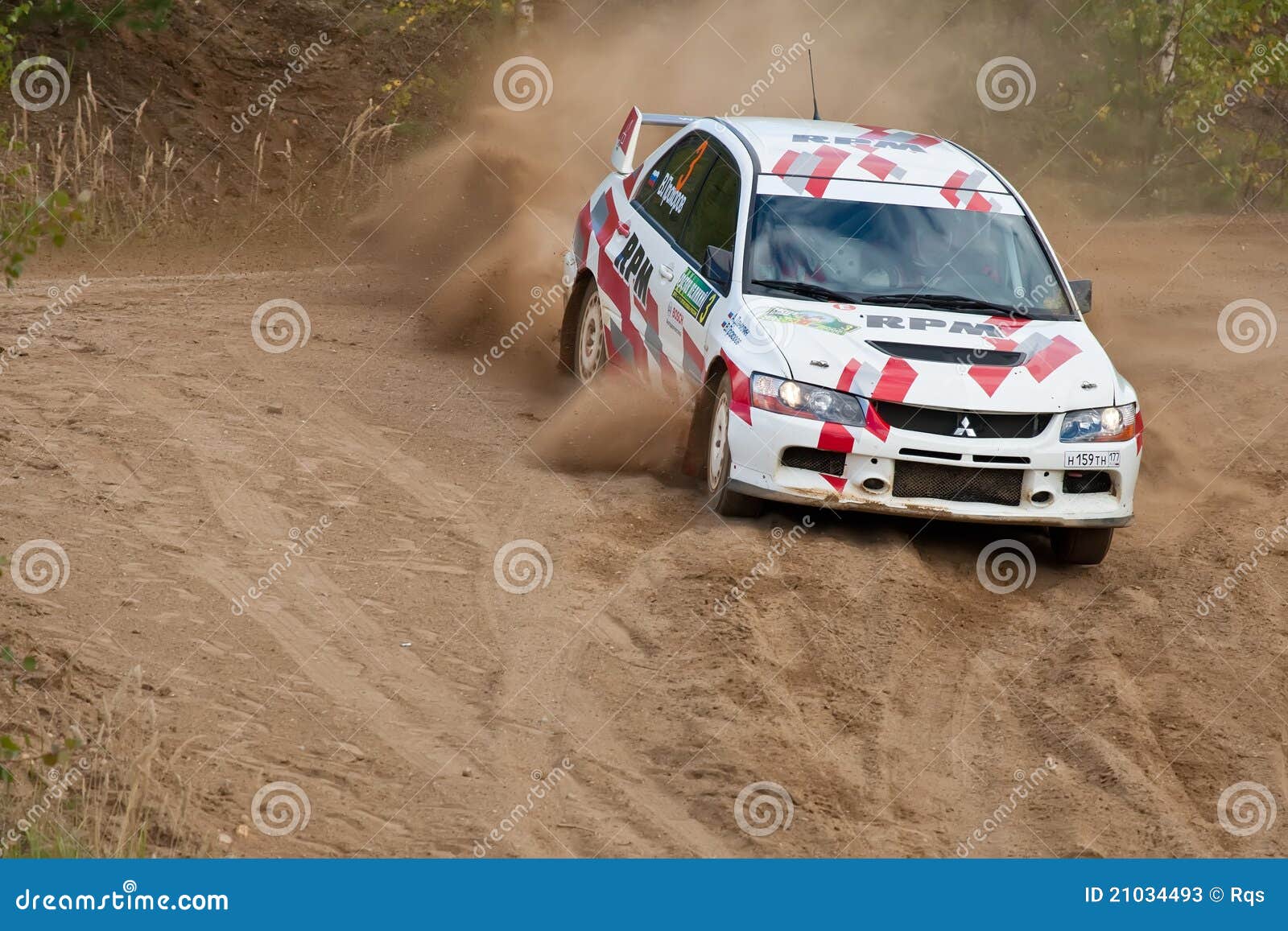 Lev Stickiy Drives a Mitsubishi Lancer Editorial Stock Photo - Image of ...