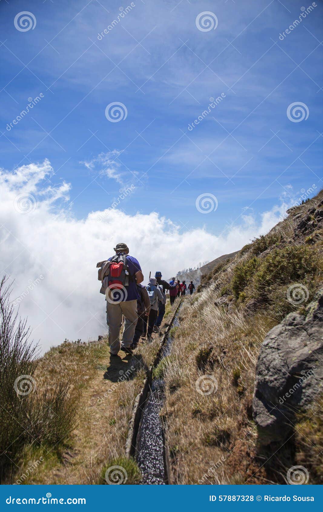 Levada Walks editorial stock photo. Image of group, freedom - 57887328