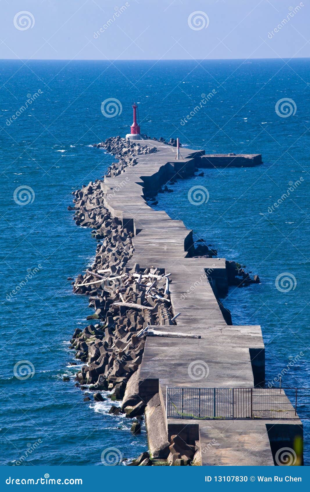 Levee in Ocean with Endless Stock Photo - Image of house, coast: 13107830