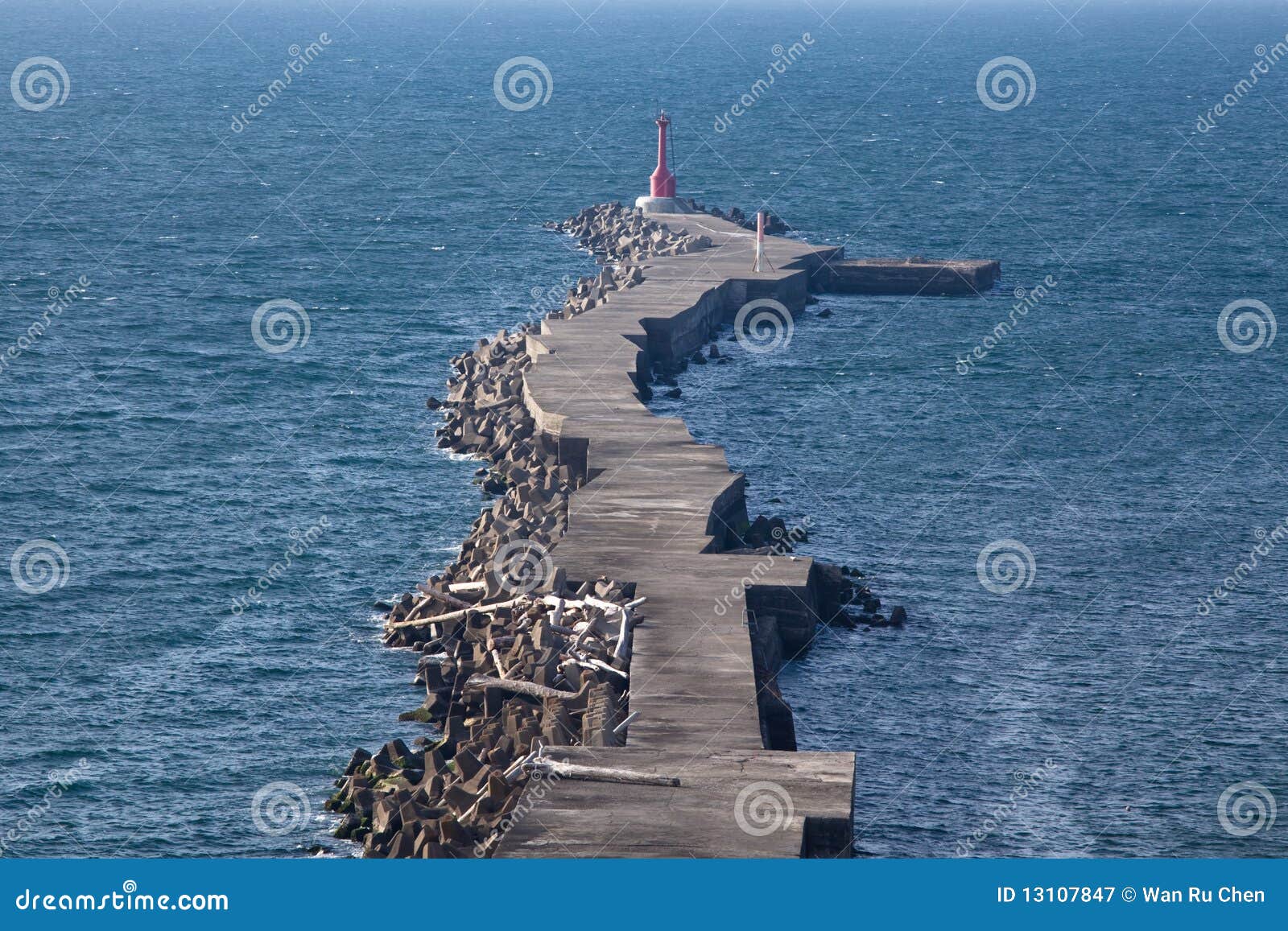 Levee in Ocean with Endless Stock Image - Image of lapidary, senj: 13107847
