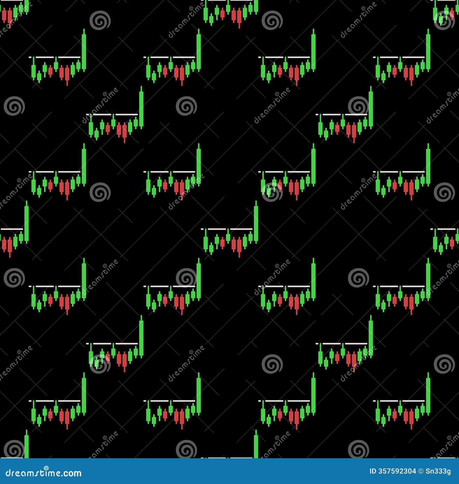 Range Breakout Vector Candlestick Chart Icon Or Symbol | CartoonDealer ...