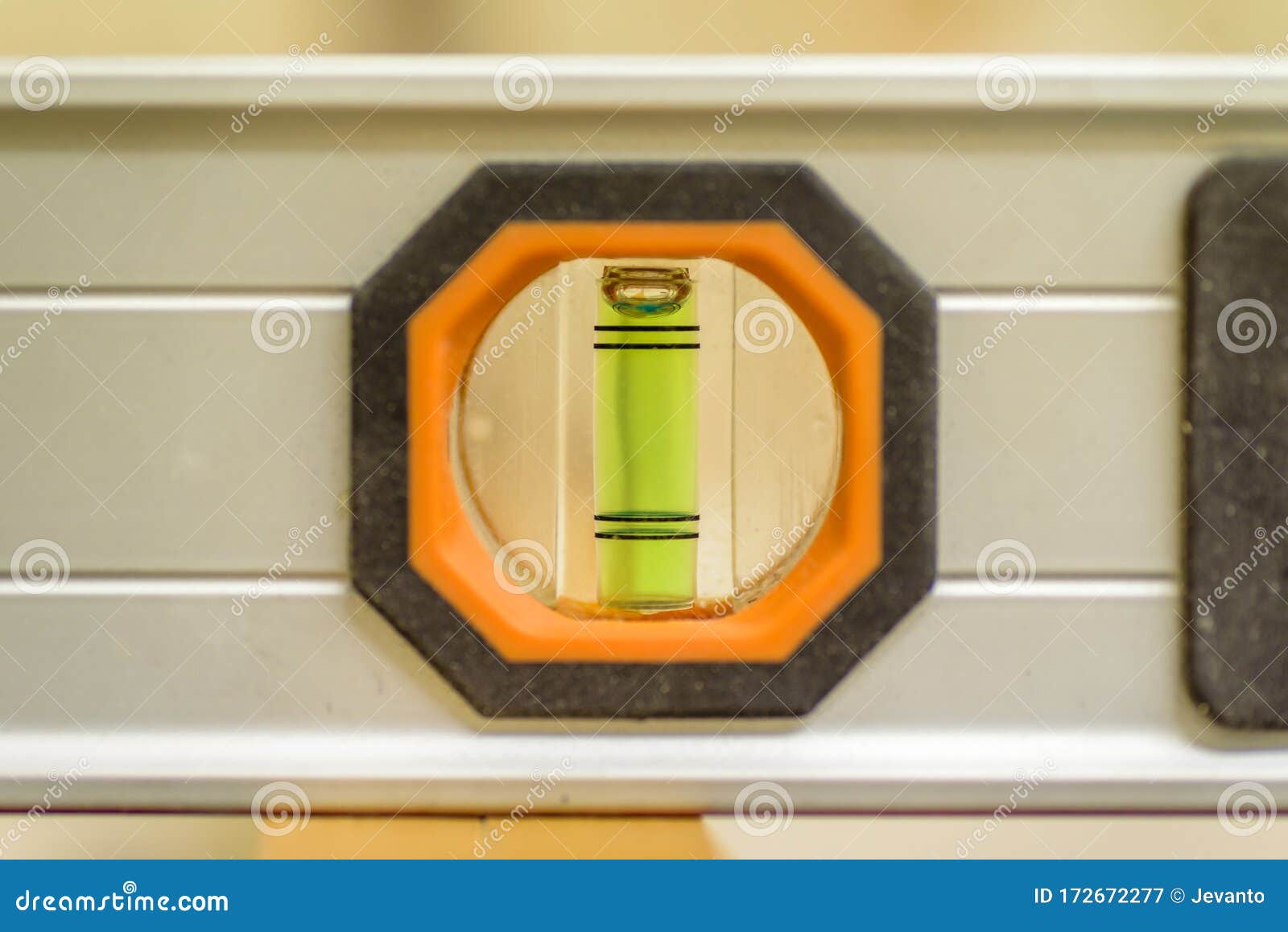 Level Bubble on Construction Site in England Uk Stock Image - Image of ...