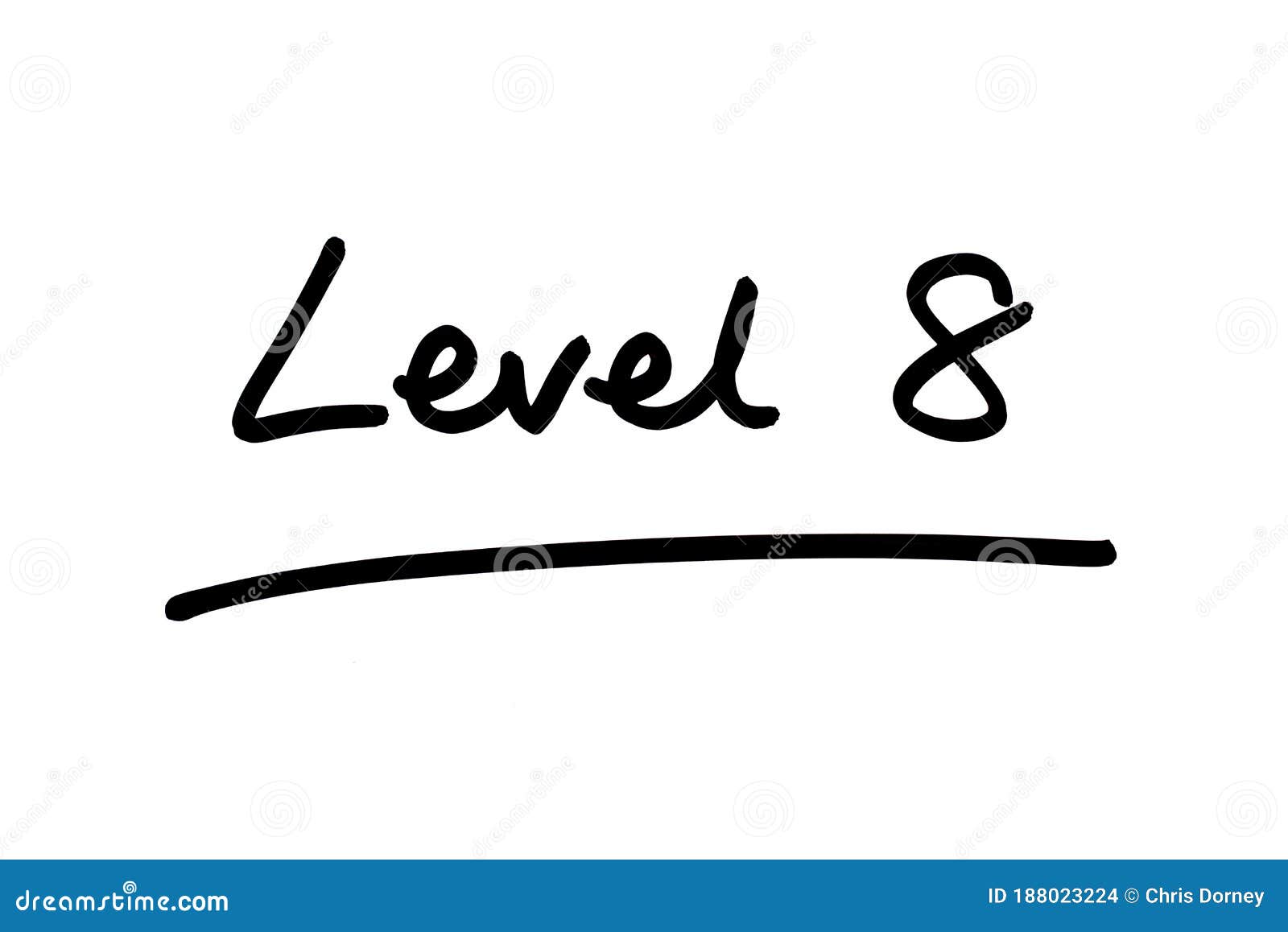 Level 8 stock photo. Image of event, memo, moment, grades - 188023224