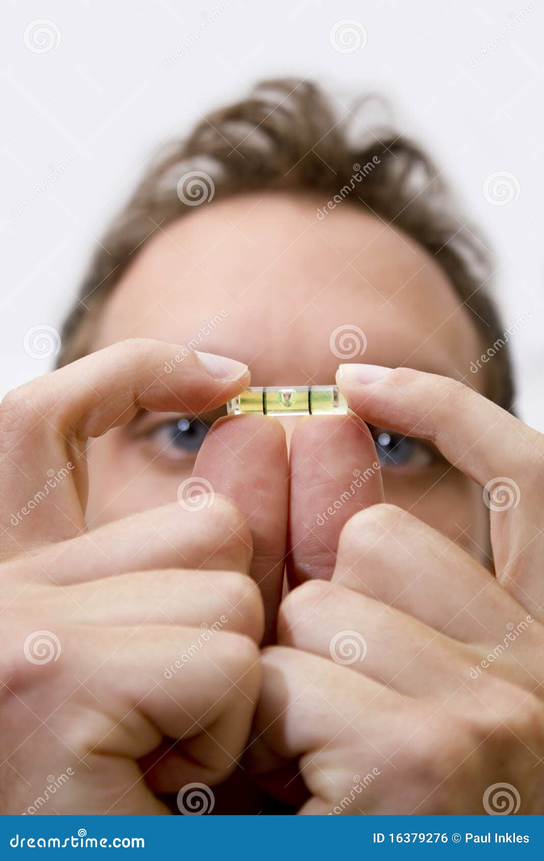 Level Headed with Eyes stock photo. Image of blue, copy - 16379276