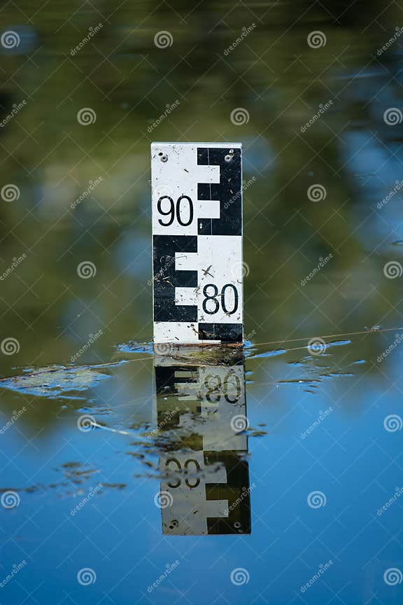 Level at High Watermark stock image. Image of global - 45024749