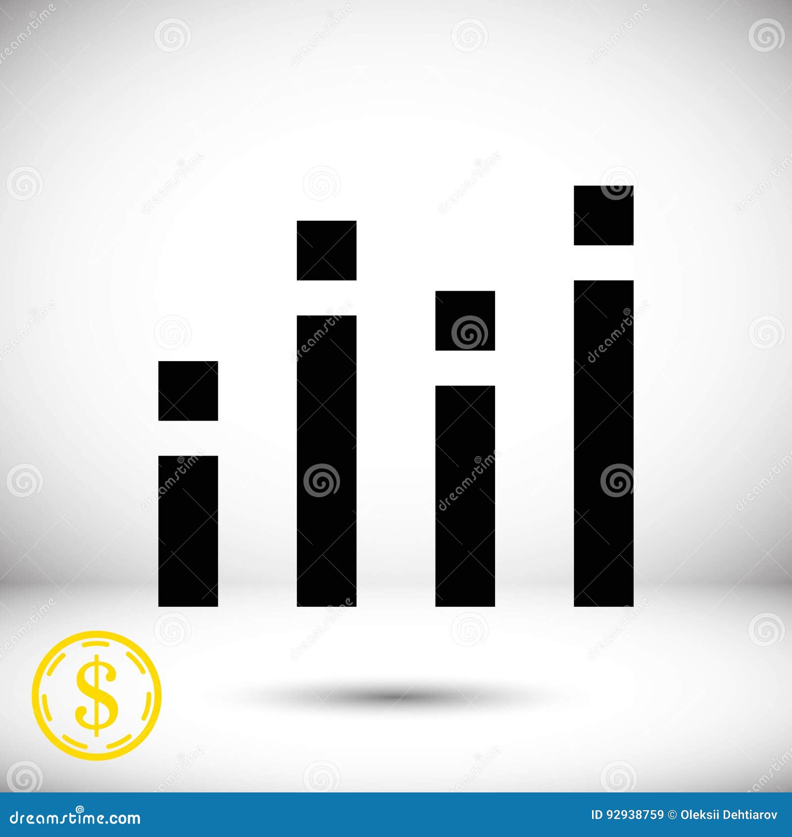 Level Icon Stock Vector Illustration Flat Design Stock Vector ...