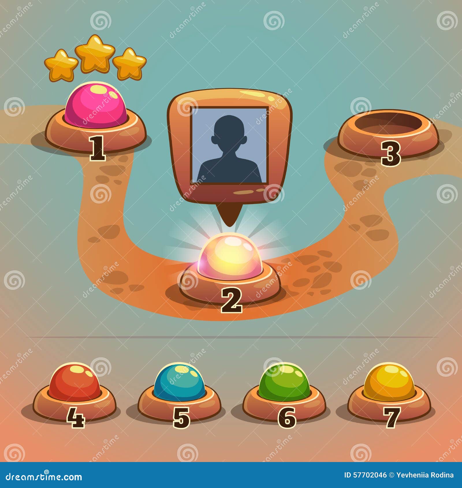 Level indicators stock illustration. Illustration of board - 57702046