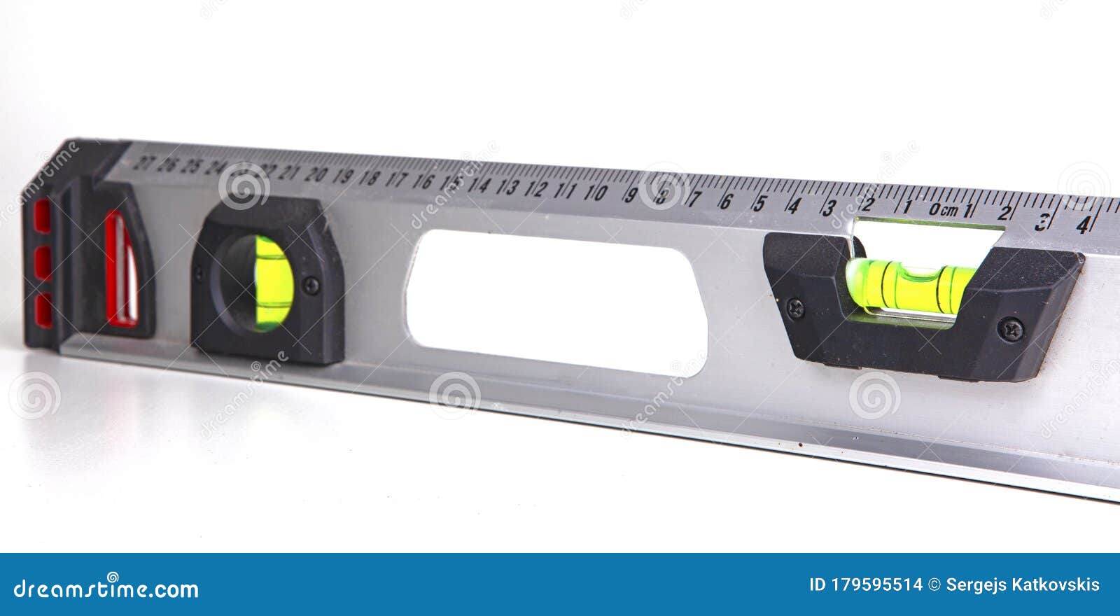 Level Isolated on White Background Stock Photo - Image of white, work ...