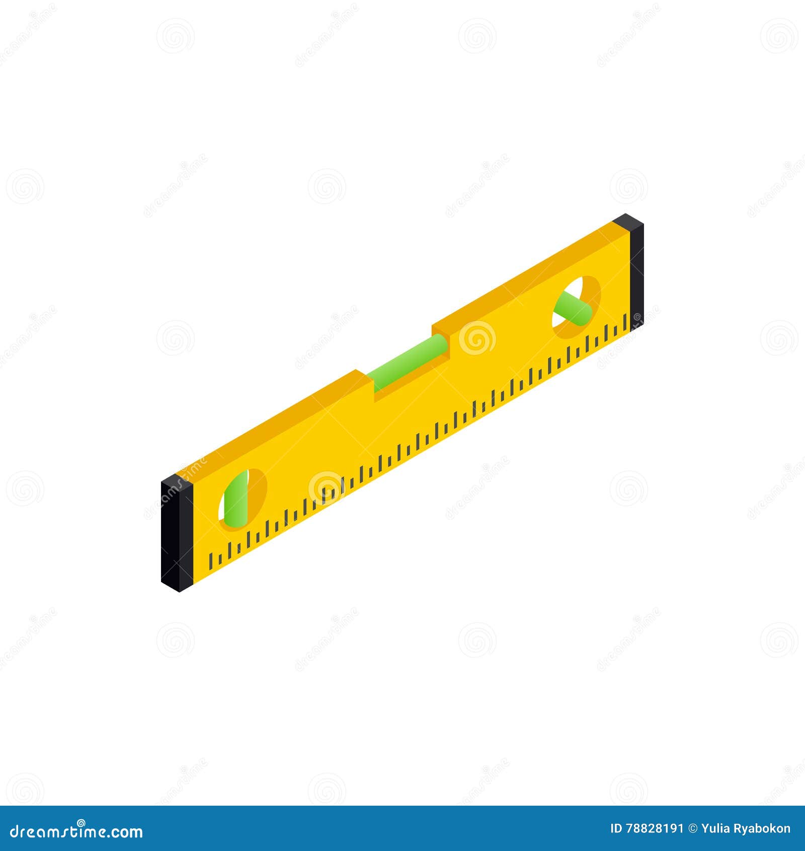 Level Measurement Icon, Isometric 3d Style Stock Vector - Illustration ...