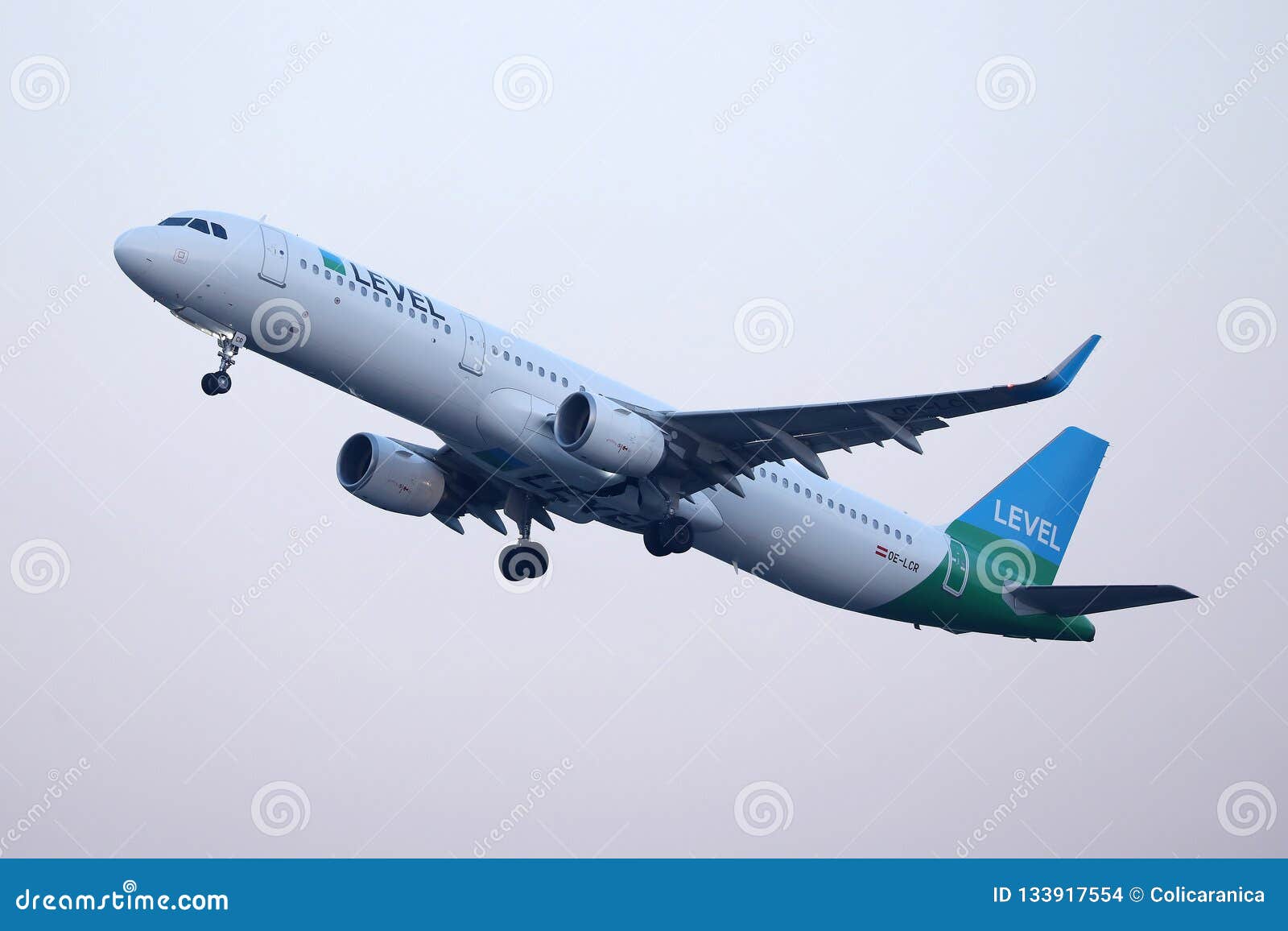 Level Plane Flying To Various Destinations Editorial Stock Image ...