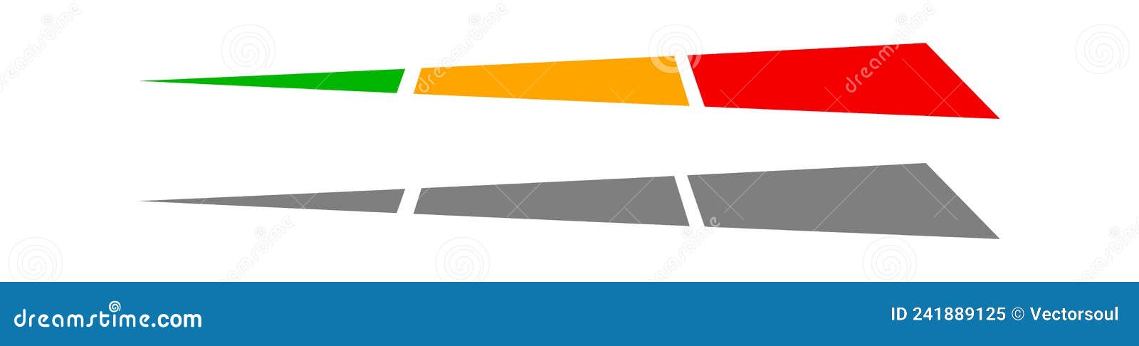 Level, Progress Bar, Indicator. Low-high Progression, Guage, Meter and ...