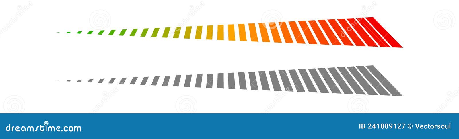 Level, Progress Bar, Indicator. Low-high Progression, Guage, Meter and ...