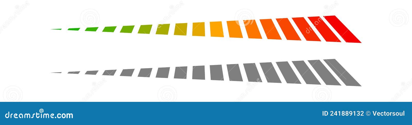 Progress Meter With Different Emotions. Measuring Gauge Indicator ...