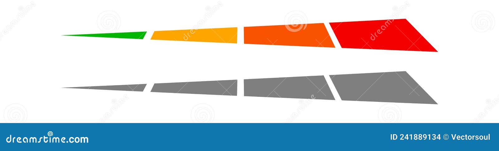 Level, Progress Bar, Indicator. Low-high Progression, Guage, Meter and ...