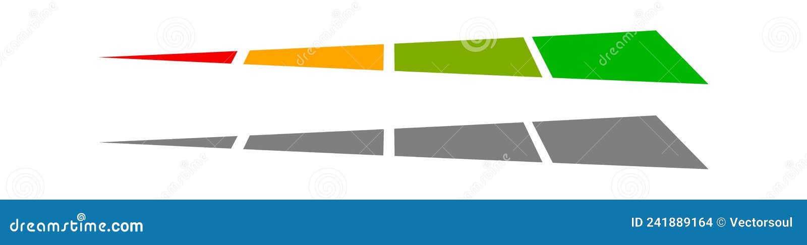 Level, Progress Bar, Indicator. Low-high Progression, Guage, Meter and ...