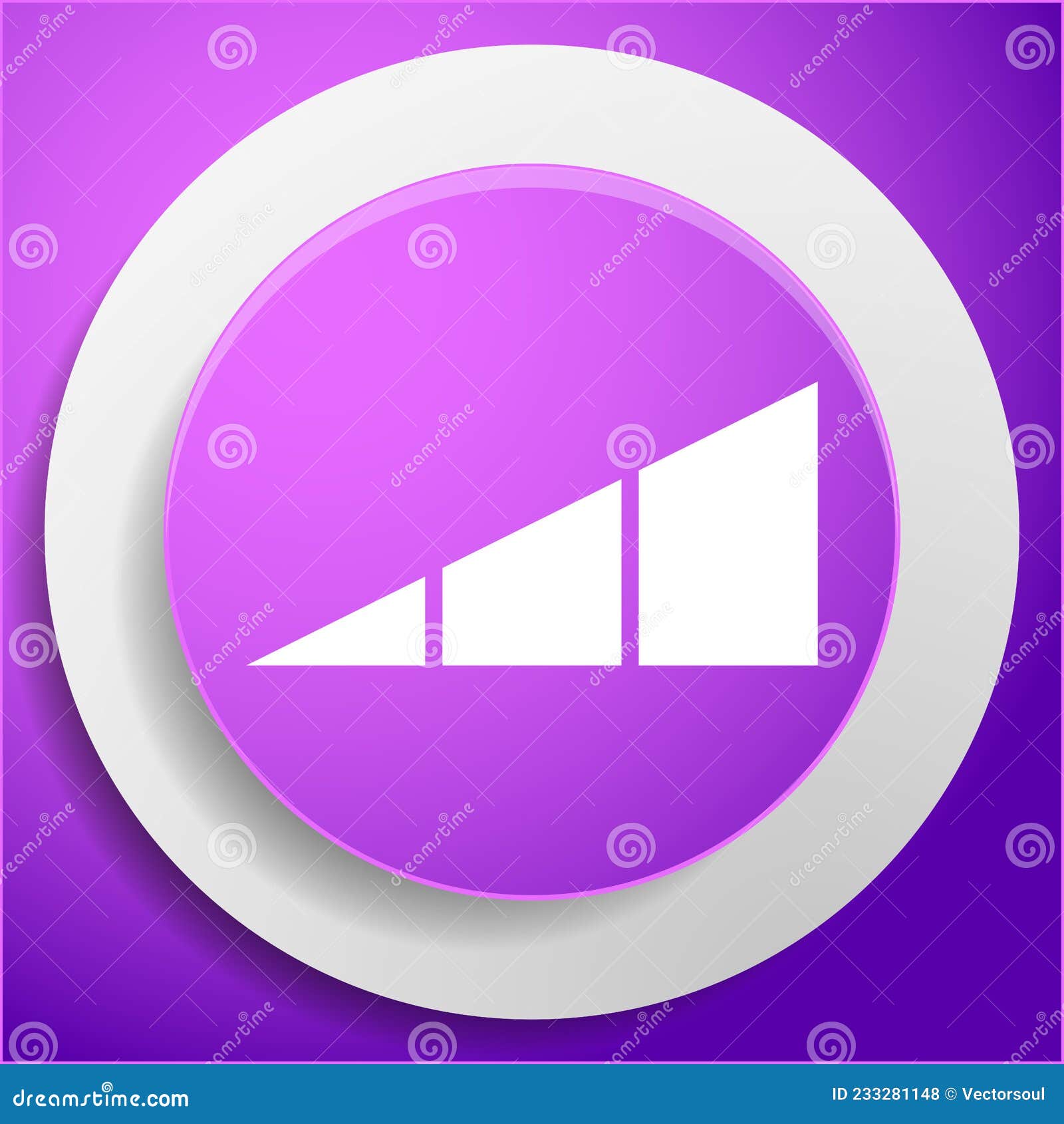 LEvel, Progress Indicator Icon. Meter, Gauge, Yardstick Symbol Stock ...