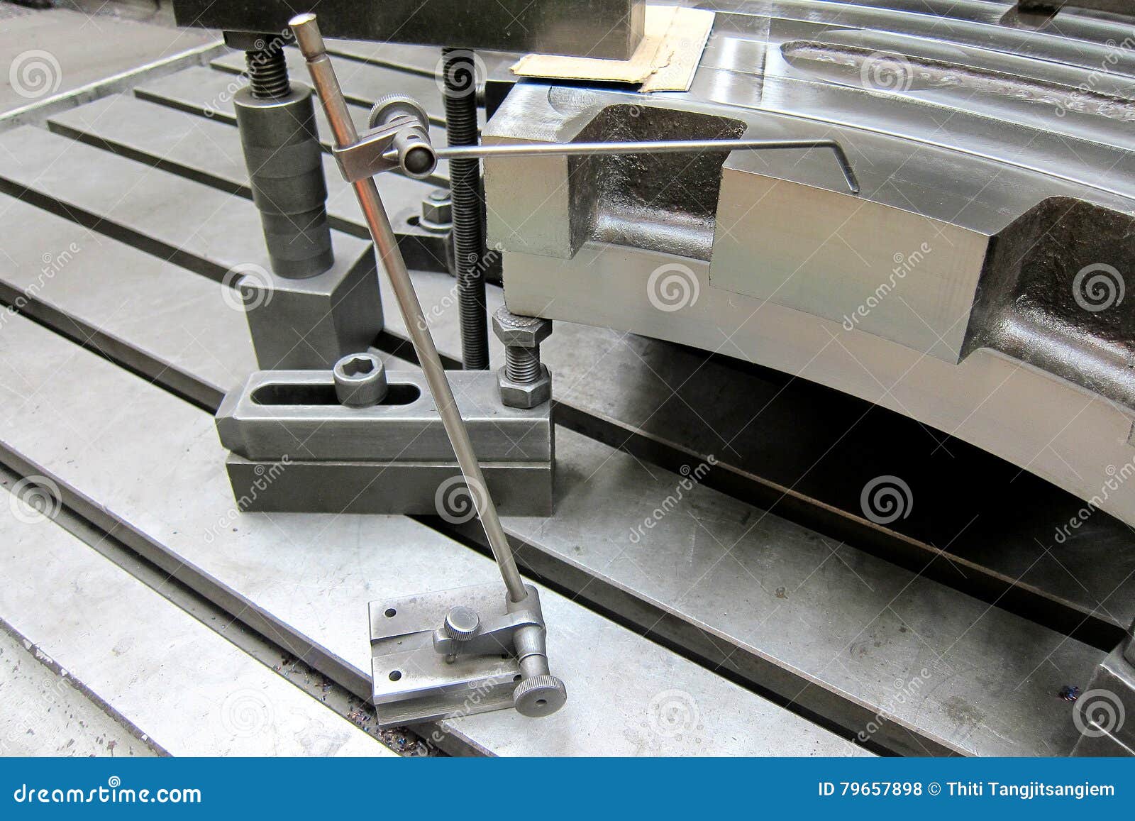 Level Setup stock photo. Image of machine, lathe, finder - 79657898