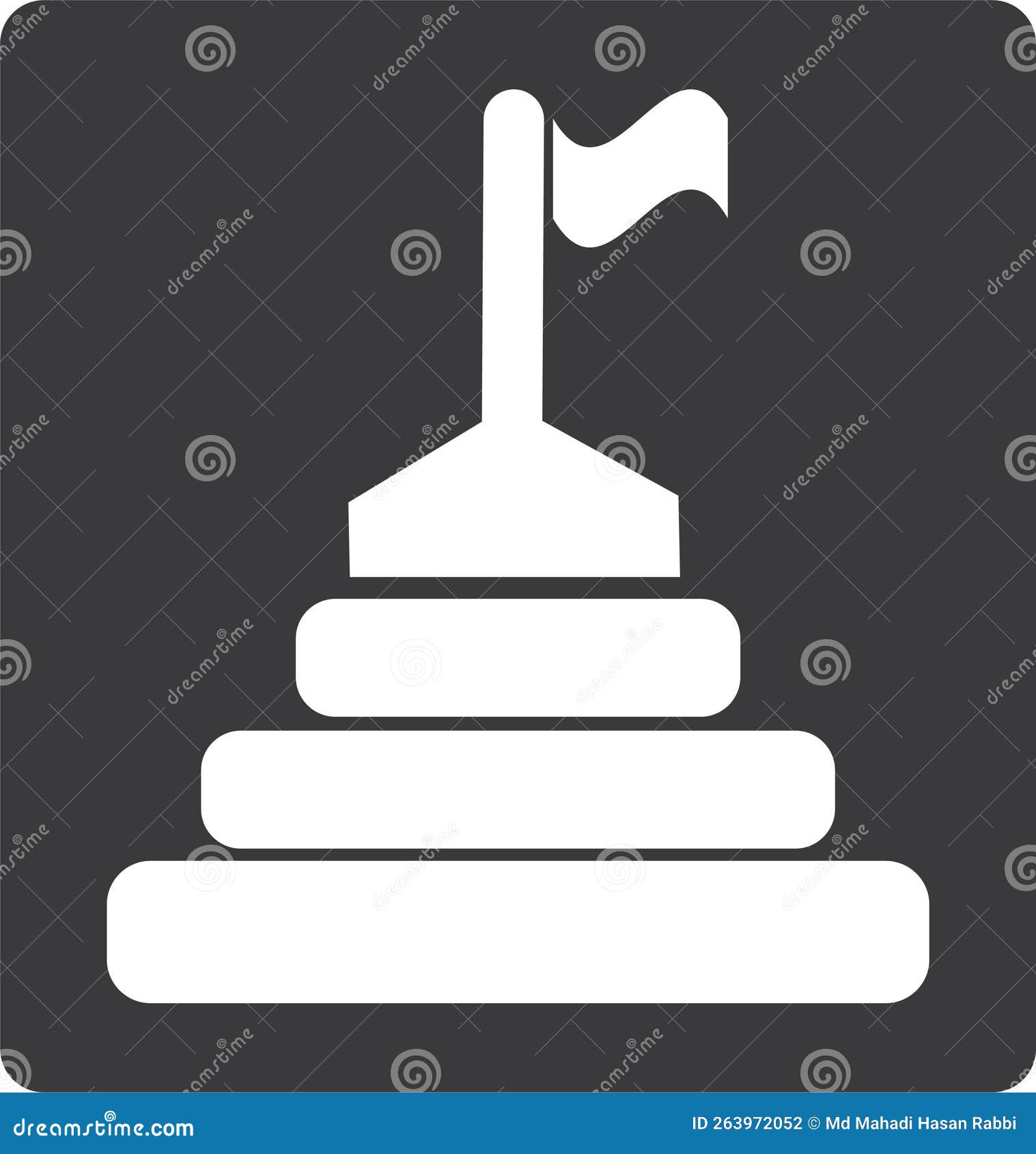 Level, Step Height Level Black Vector Icon Stock Illustration ...