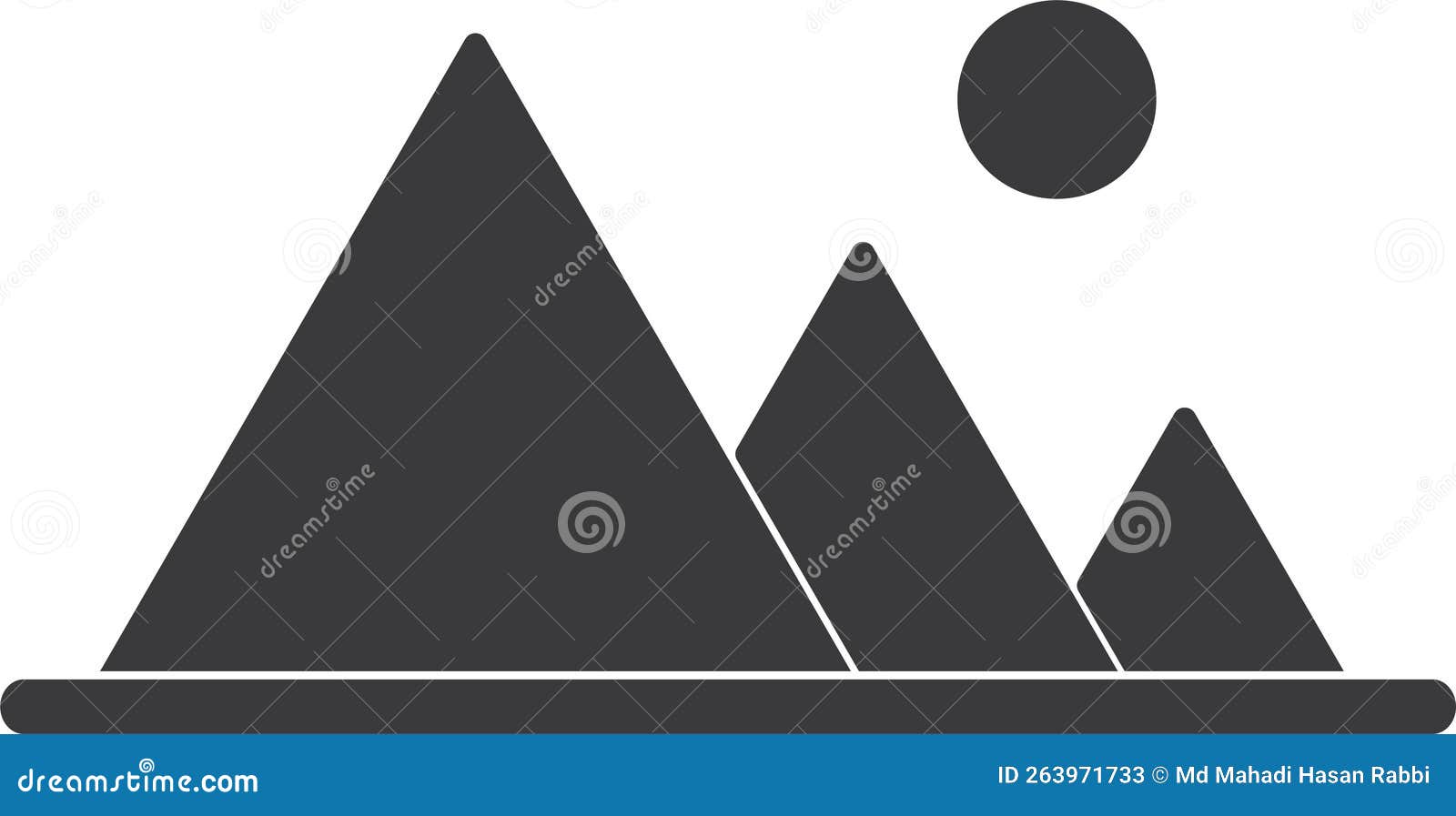 Level, Step Icon, Mountain Height Level Black Vector Icon Stock Vector ...
