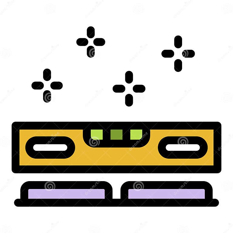 Level Tool Icon Color Outline Vector Stock Vector - Illustration of ...