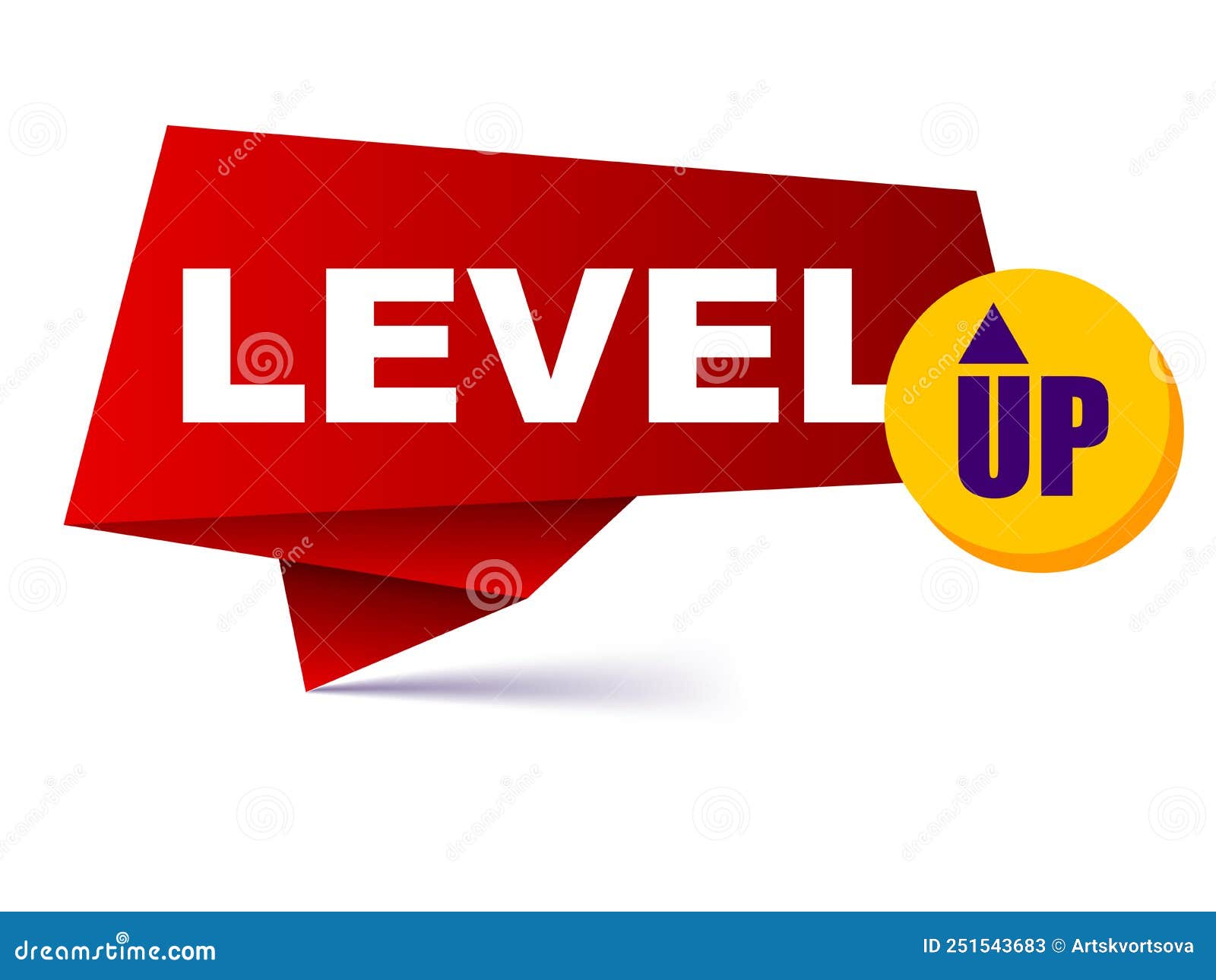 Level Up. Creative Design of Level Up Symbol. Modern Level Up ...
