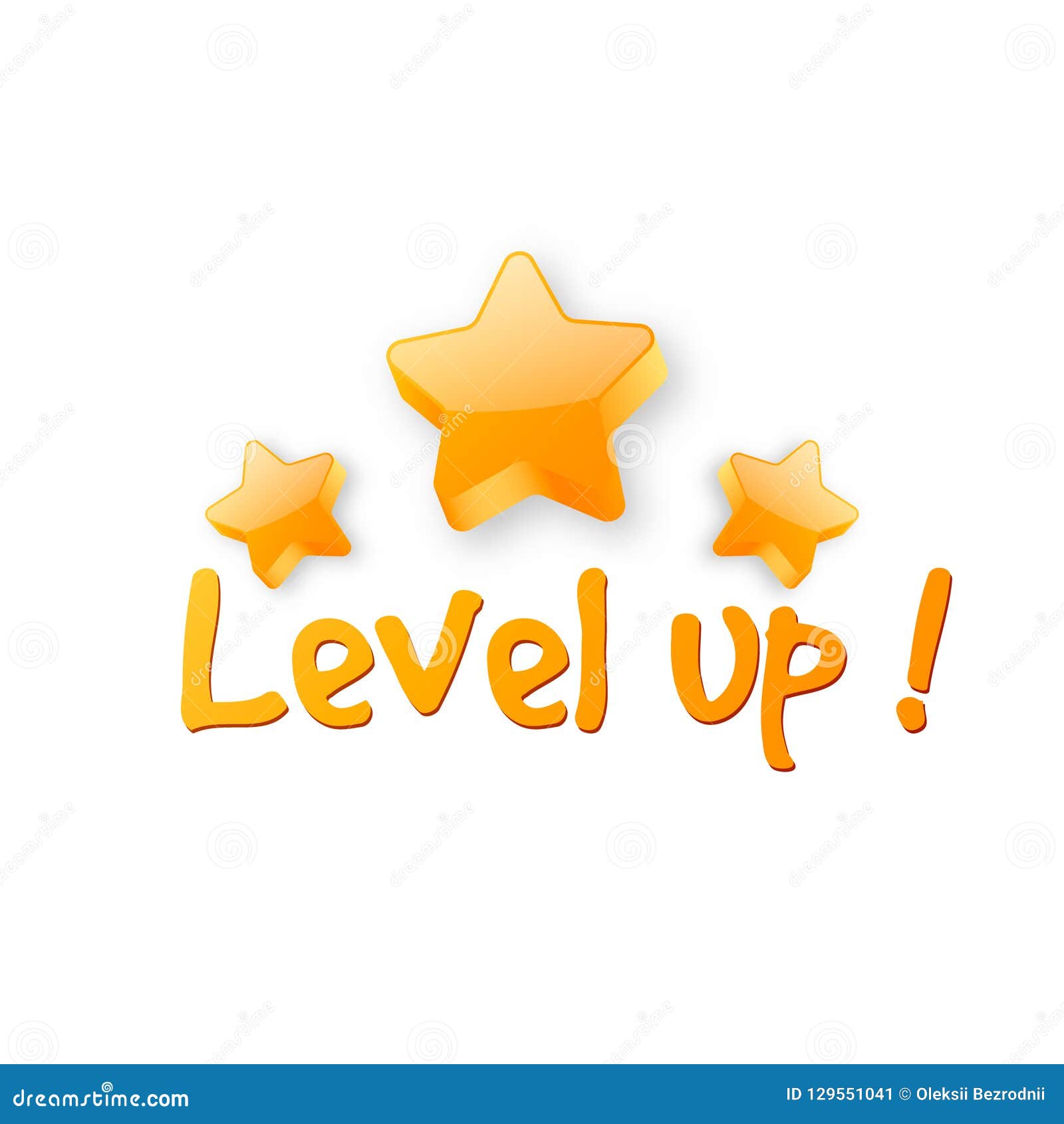 Level up logo stock vector. Illustration of vector, banner - 129551041