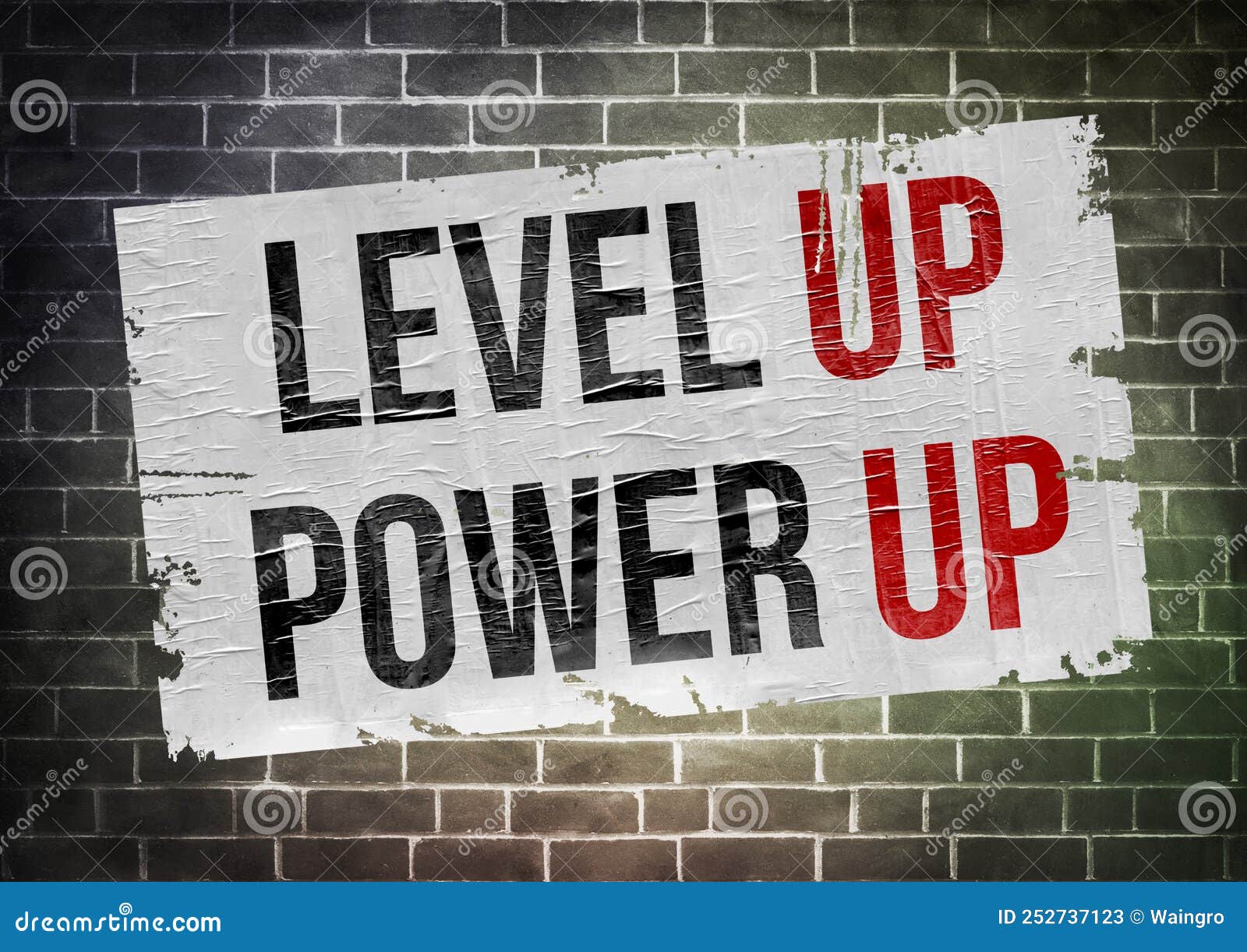 Level Up - Power Up stock image. Image of next, strength - 252737123