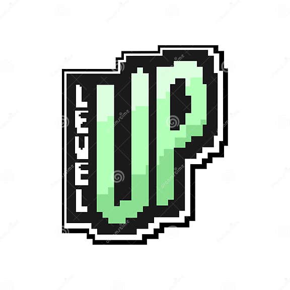 Level up symbol stock illustration. Illustration of modern - 358594474