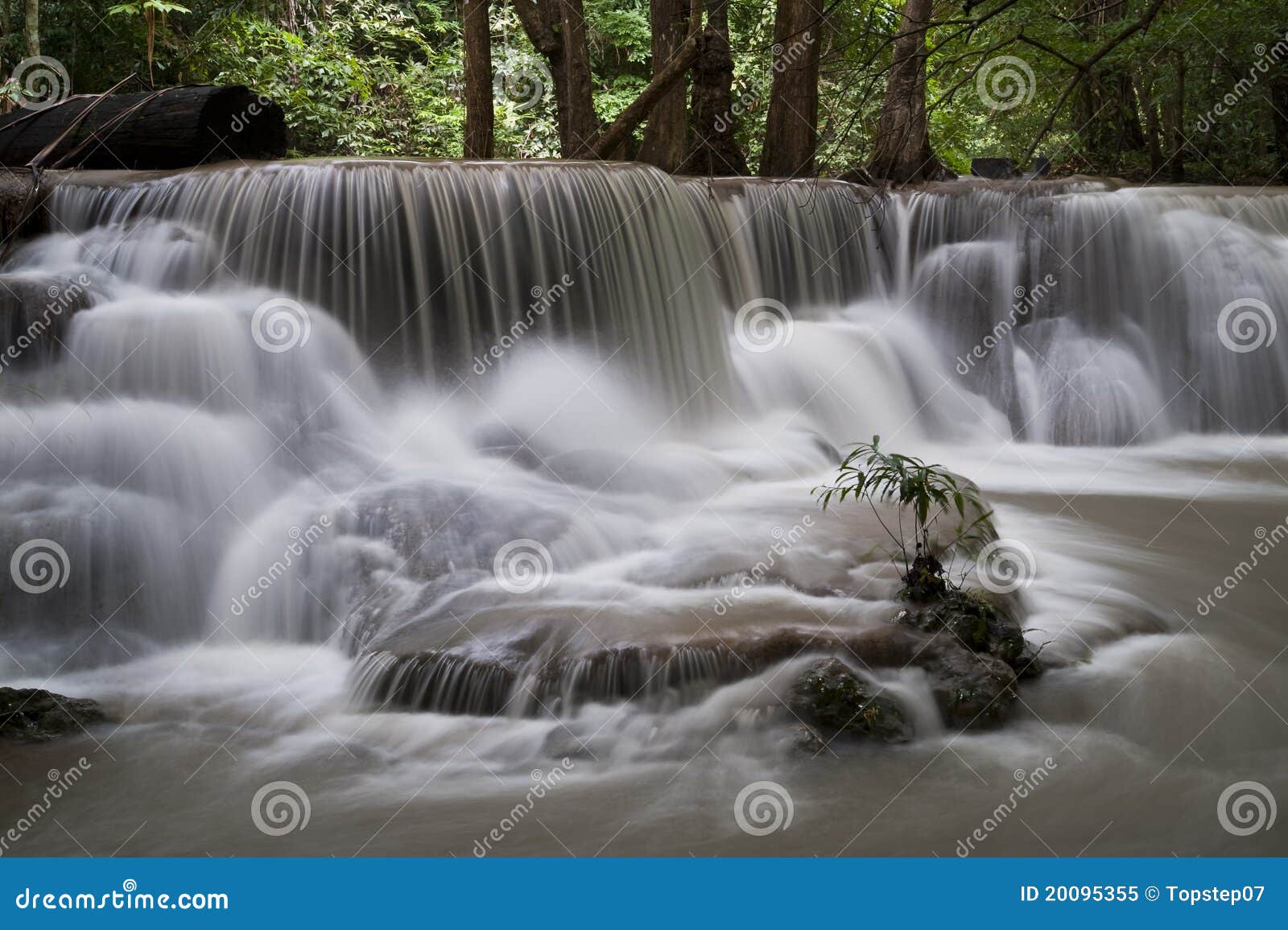 Level of waterfall stock image. Image of level, beautiful - 20095355