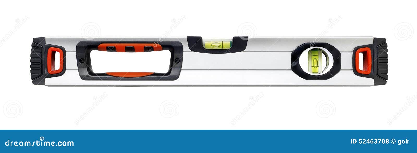 Level on white background stock photo. Image of carpenter - 52463708