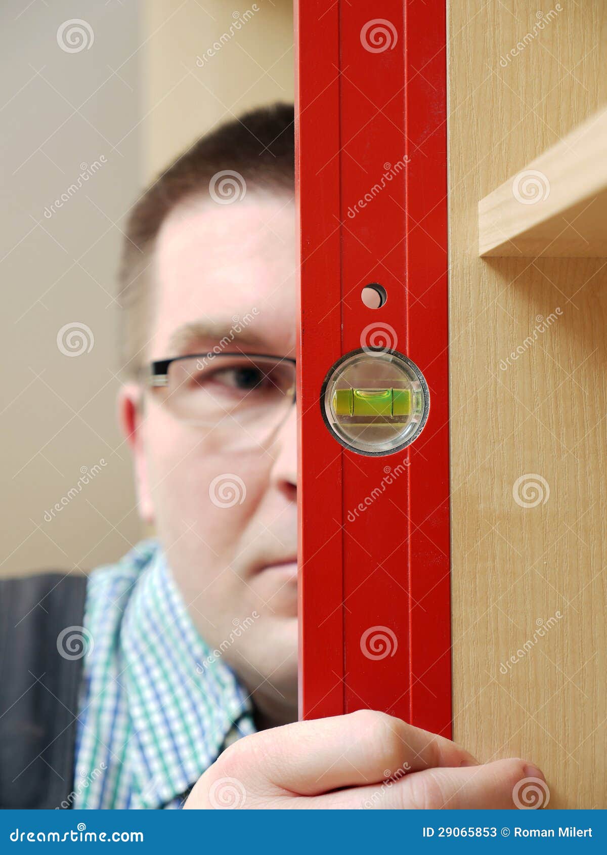 Leveling stock image. Image of carpentry, looking, leveling - 29065853