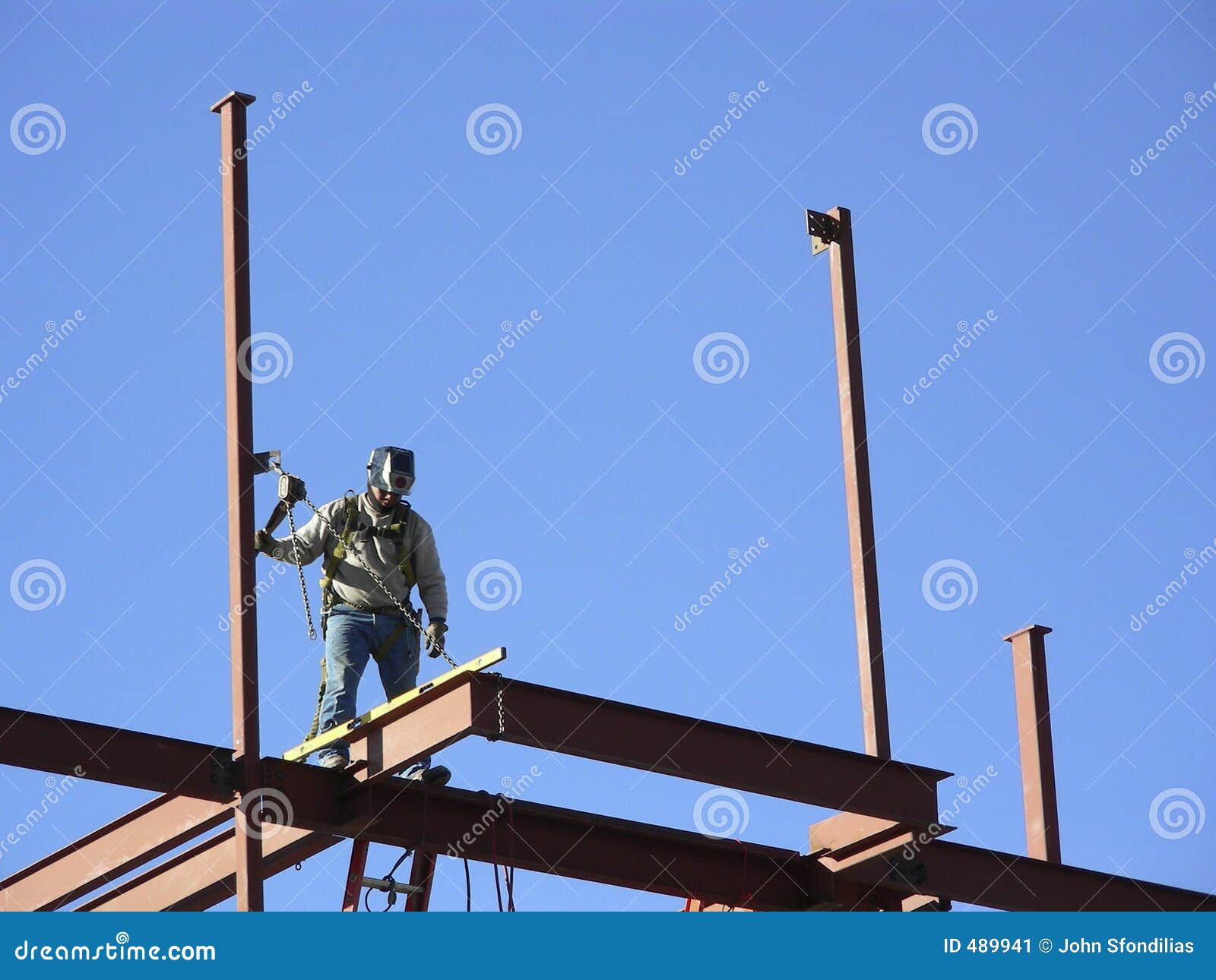 Leveling stock image. Image of high, construction, union - 489941