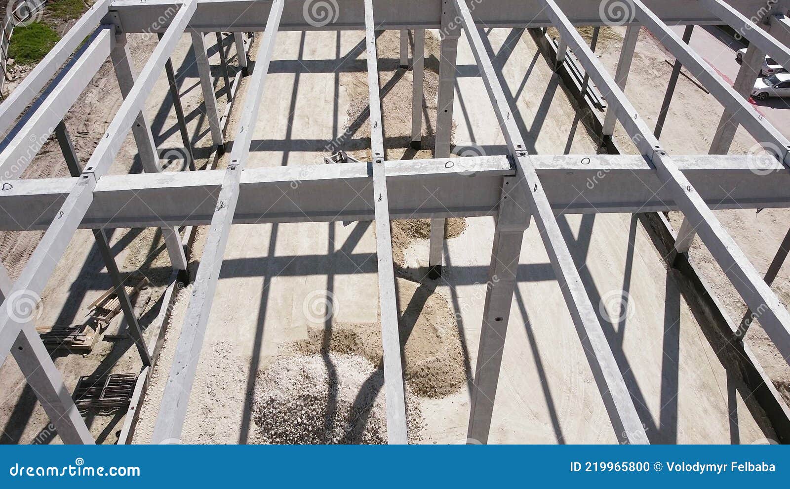 Leveling and Compaction of Soil on the Construction Site. Modern Mini ...