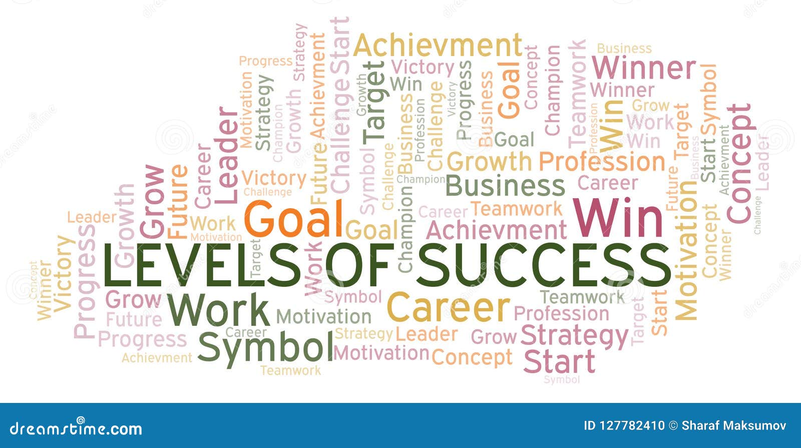 Success Levels Knob Button. Increasing Success Level. Wireframe Hand ...