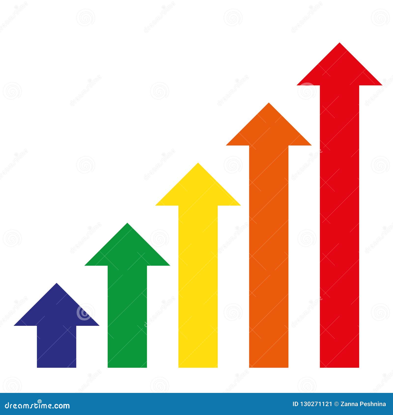 Levels. Successful Business Motivation Concept, Chart. Vector and ...