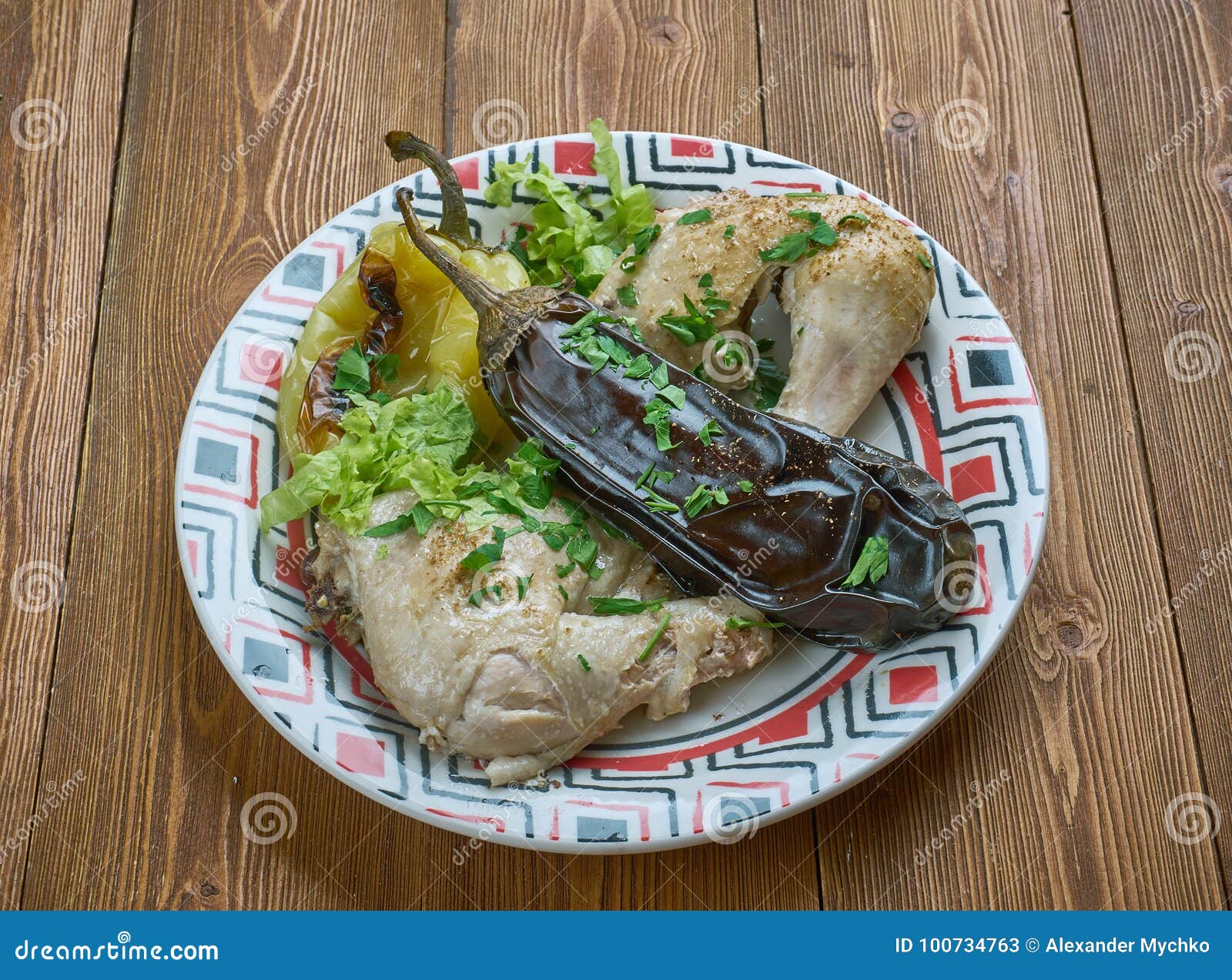 Levengi badimcan imagen de archivo. Imagen de pollo - 100734763