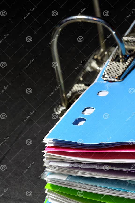 Lever arch folder stock photo. Image of secure, binder - 21643098