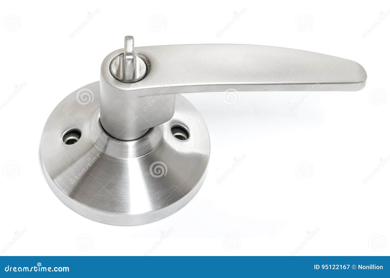 Lever handle door lock stock image. Image of safety, lever - 95122167