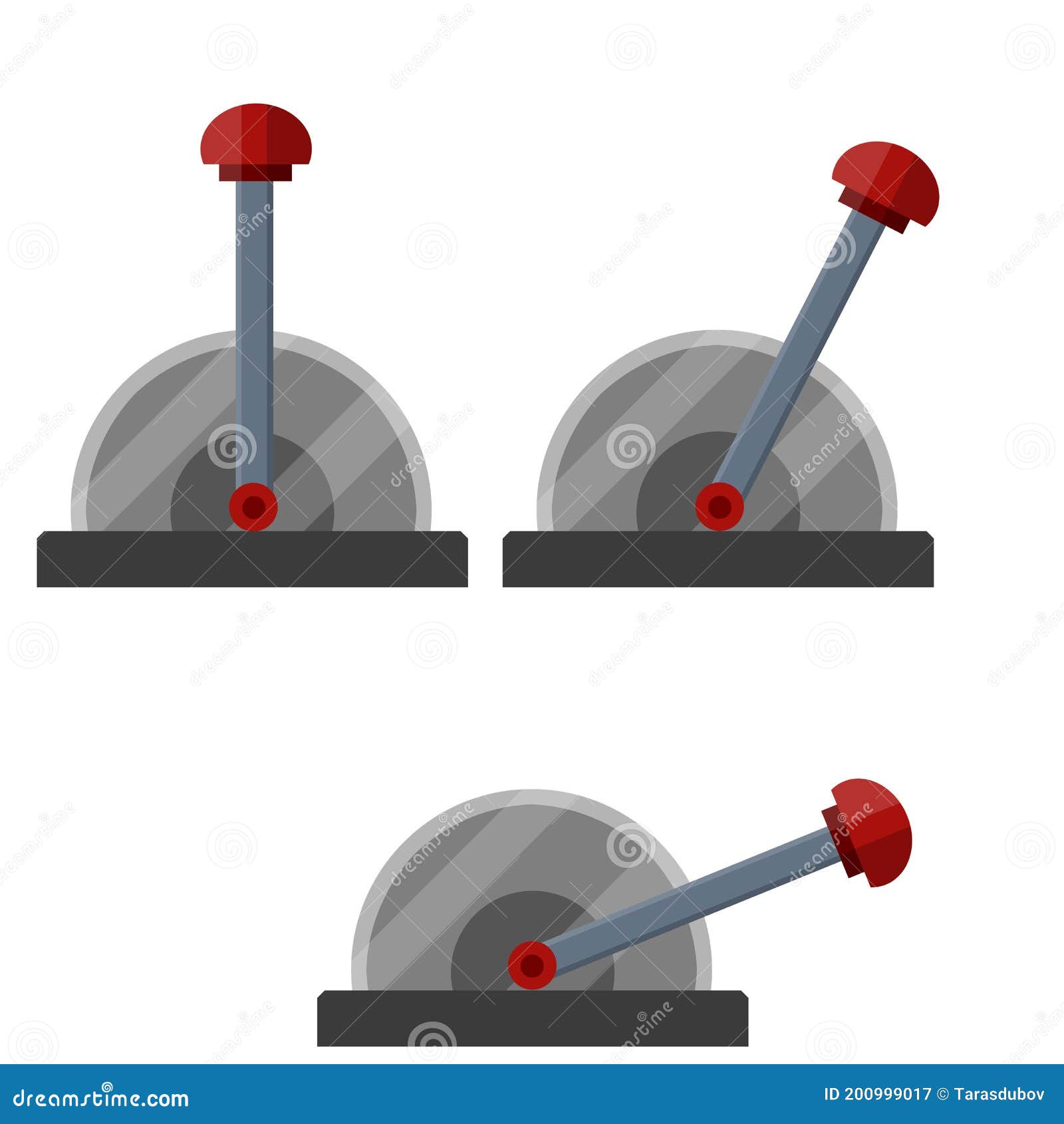 Lever To Increase The Speed Of The Mechanism. The Control Of The Car ...