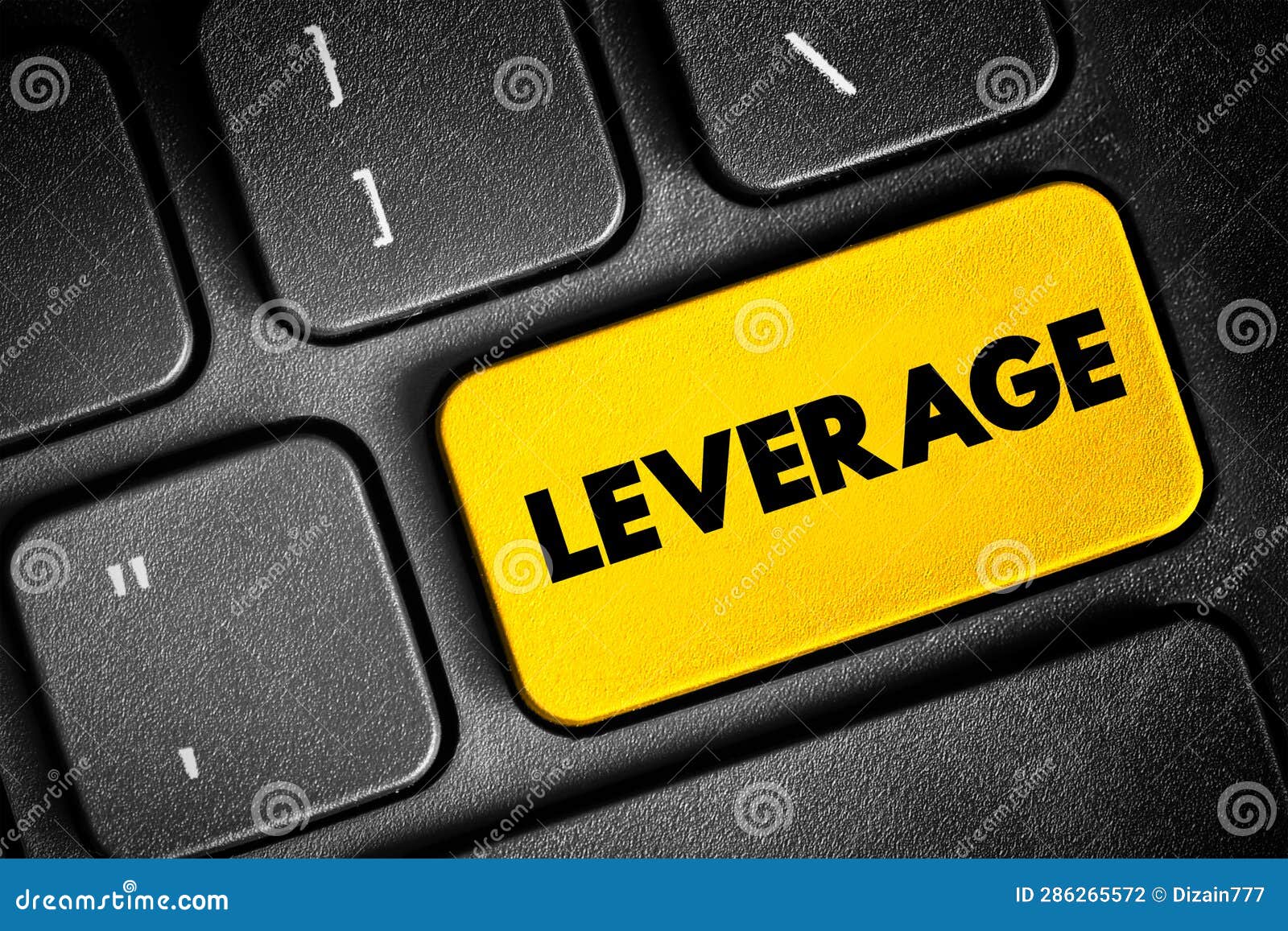 Leverage Button. Leverage Sign. Key. Push Button. Cartoon Vector ...