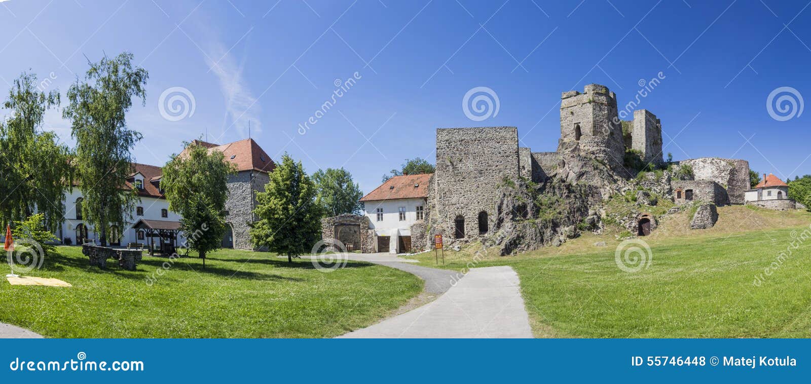 Levice, the Castle Fortress Stock Photo - Image of landmark, arch: 55746448