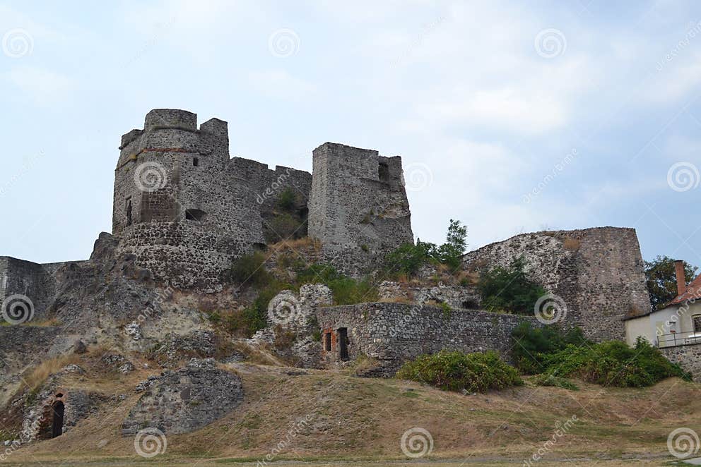 Levice castle. stock image. Image of slovakia, hrad, yellow - 45333183