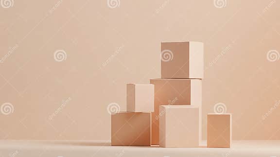 Levitating Cubic Boxes Balancing on Each Other in Minimalist Setting ...