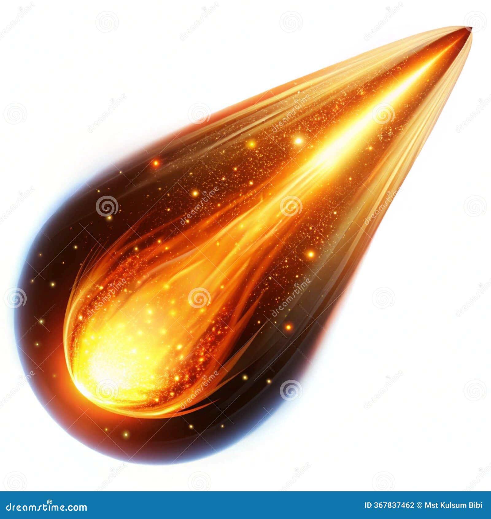 Levitating Glowing Spaceship With Rotating Thrusters Stock Photography ...