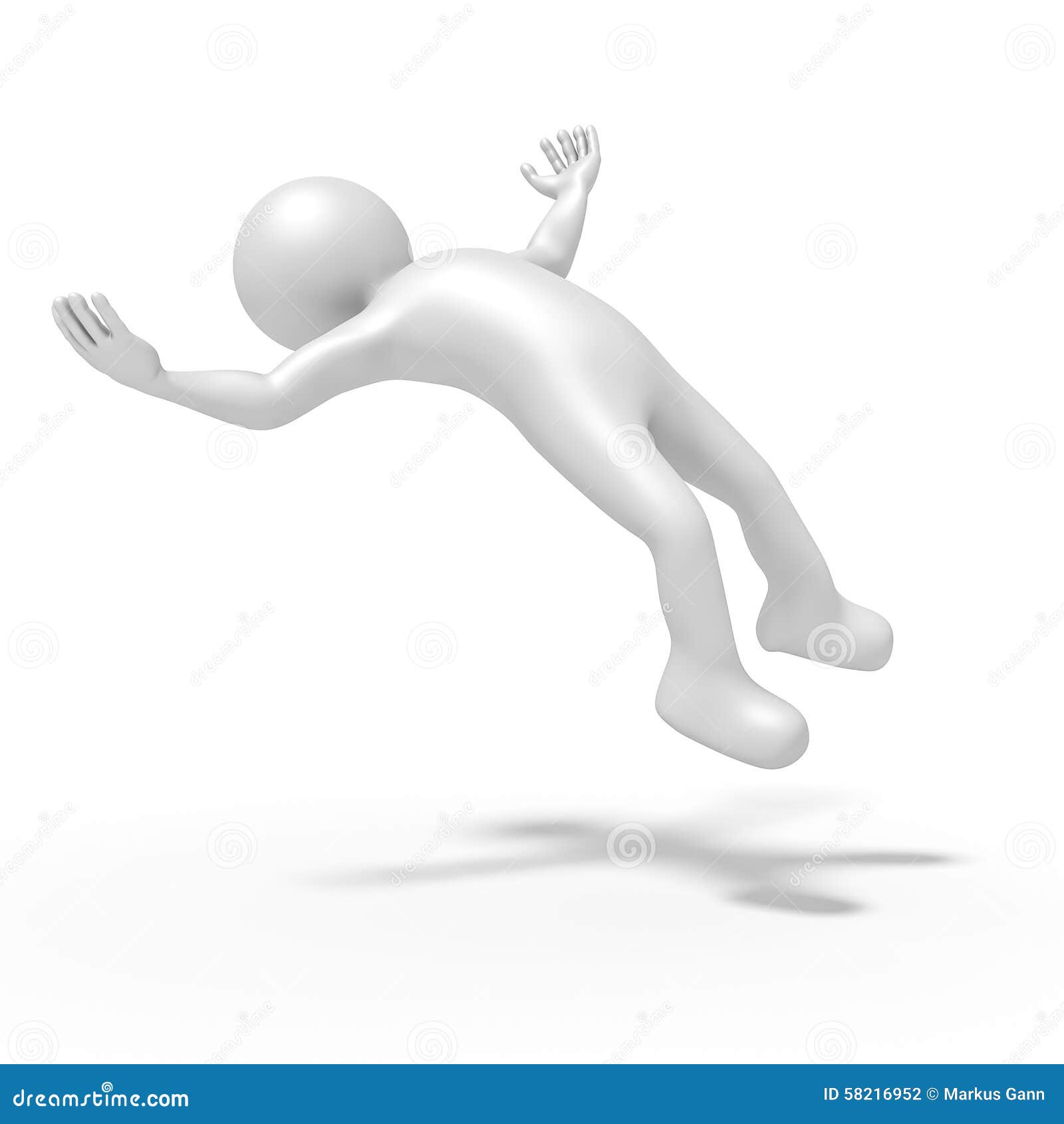 Levitating man stock illustration. Illustration of icon - 58216952