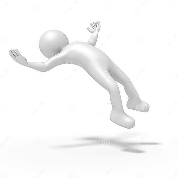 Levitating man stock illustration. Illustration of icon - 58216952